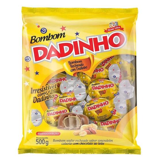 Bombom Recheado Dadinho 500g - Dizioli - Bombom - Magazine Luiza