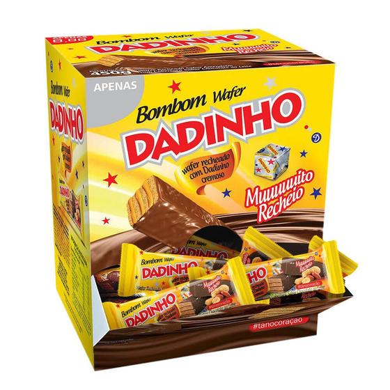Bombom Wafer Dadinho 450g - Dizioli - Bombom - Magazine Luiza