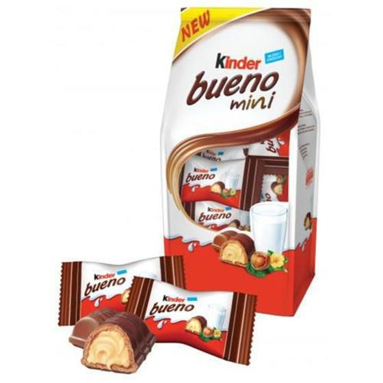 Bombons Kinder Bueno Mini - Importado Alemanha 108g - Ferrero - No ...