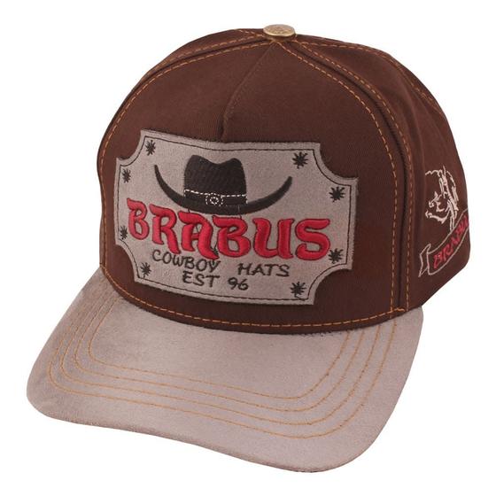 Boné Aba Curva Brabus Country Cowboy Hats Marrom - Boné - Magazine Luiza