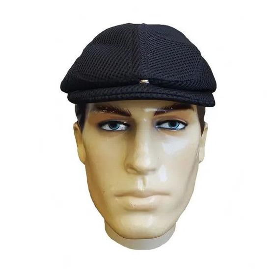 Boné Boina Chapéu Masculina Italiana Pano Macio Com botão Estilo ...