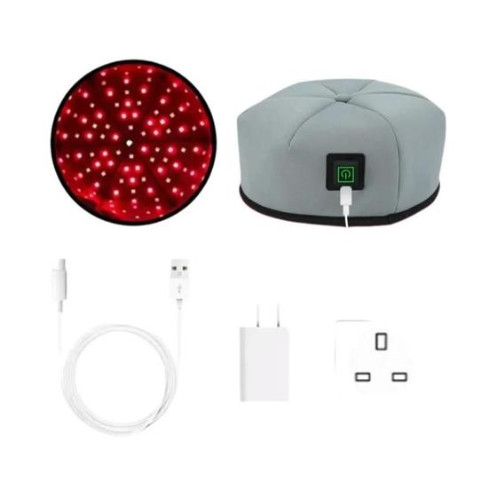 Boné De Terapia De Luz Vermelha Perto Infravermelho LED Capacete ...