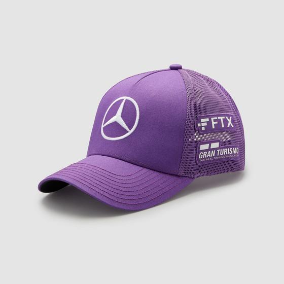 Boné original trucker mercedes amg petronas f1 team - lewis hamilton ...