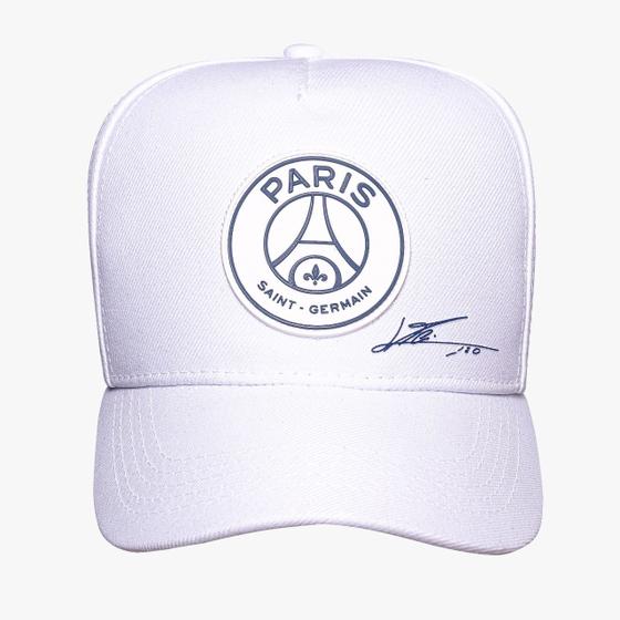 Boné PSG Snapback - Signature Messi - Branco - Blck Brasil - Boné ...