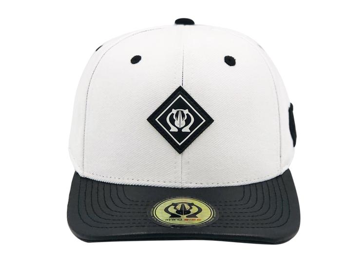 Bone Rhino Size Baseball Branco Aba Curva Couro Preto - Boné - Magazine ...