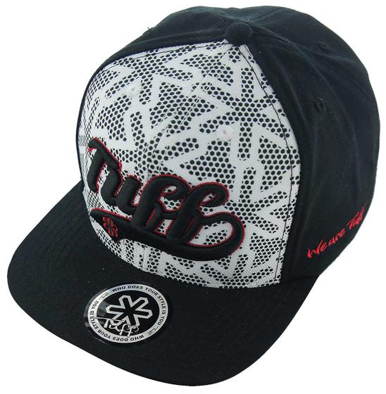 Boné Tuff Star Black Snapback - Branco/Preto - Boné - Magazine Luiza