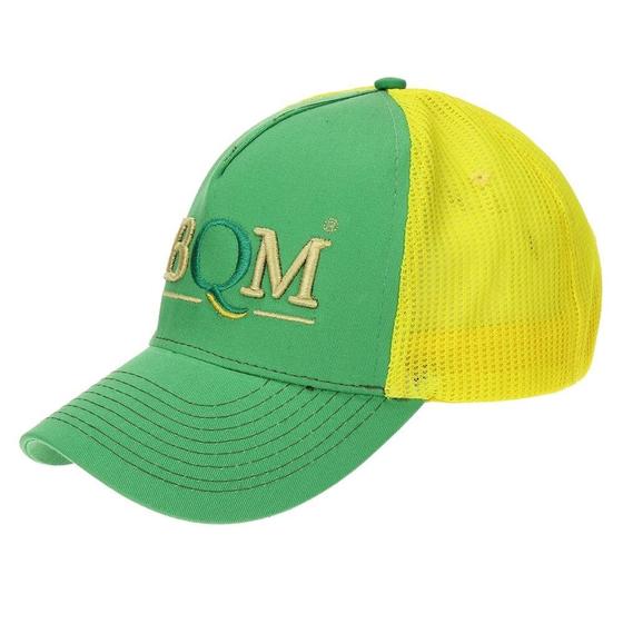 Boné Verde Bordado em Alta Definição com Tela Amarela - ABQM - Boné ...