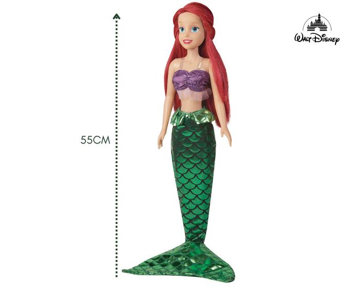Boneca ariel grande princesas disney original - BABYBRINK - Bonecas ...