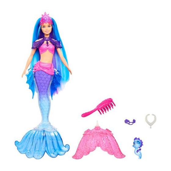 Boneca Articulada Barbie Princesa Sereia - Mermaid Power - Malibu ...