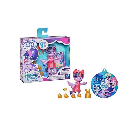 Boneca Articulada My Little Pony - Smashion Fashion - Twiligth Sparkle com Vestido Vermelho ...