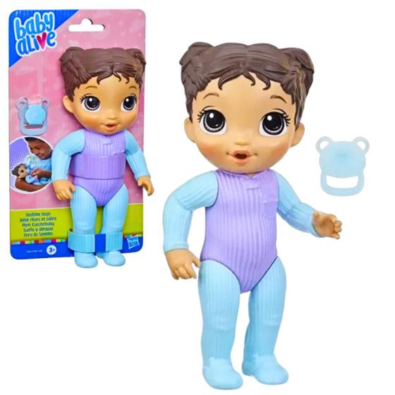 Boneca Baby Alive Com Chupeta Original Hora Do Soninho Infantil Menina ...