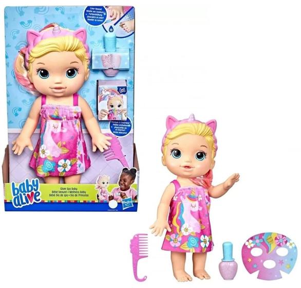 Boneca Baby Alive Dia De Princesa Loira Hasbro - Boneca Baby Alive ...