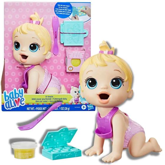 Boneca Baby Alive Hora da Papinha Beibi Alaivi Hasbro F2617 - Boneca ...