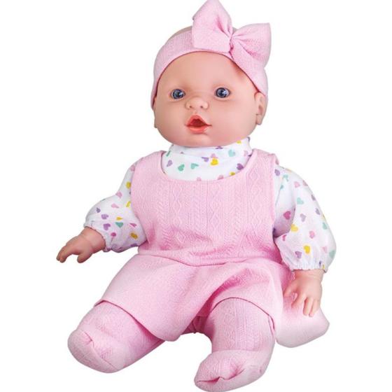 Boneca Baby Minha Primeira Oração 673 Brinquedo P/ Meninas - Milk ...