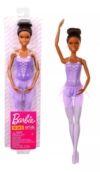 Boneca Barbie Bailarina Mattel Original Negra - Boneca Barbie ...