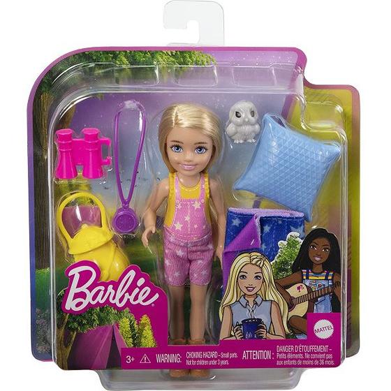 Boneca Barbie Chelsea Dia do Acampamento Mattel HDF77 - Bonecas ...
