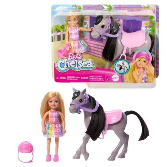 Boneca Barbie Chelsea Passeio De Pônei - Mattel - Boneca Barbie ...
