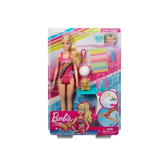 Boneca Barbie Dream House Adventures Barbie Nadadora GHK23 - Mattel ...