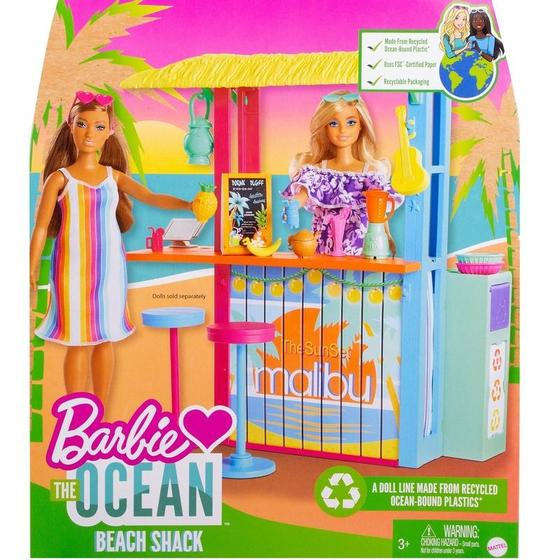 Boneca - Barbie - Estate - Barbie Ama o Oceano - Quiosque de Praia ...