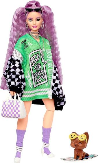 Boneca Barbie Extra 30cm Com Acessórios + Pet Mattel - GRN27 - Bonecas ...