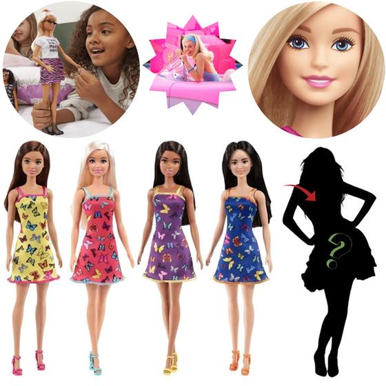 Boneca Barbie Fashion Clássica Articulada Mattel Original - Boneca ...