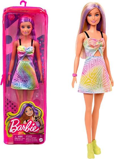 Boneca Barbie Fashionistas 190 HBV22 - Mattel - Boneca Barbie ...