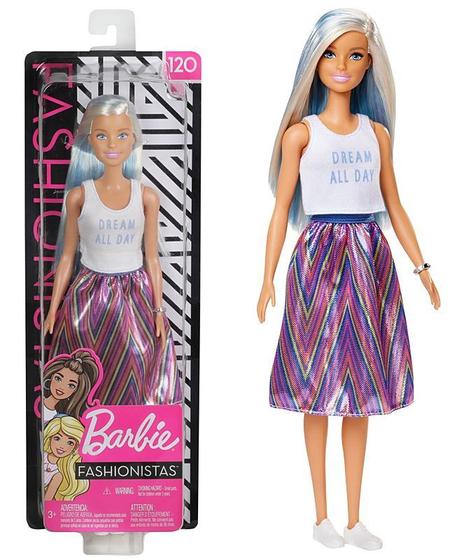 Boneca Barbie Fashionistas - Mattel - Boneca Barbie - Magazine Luiza