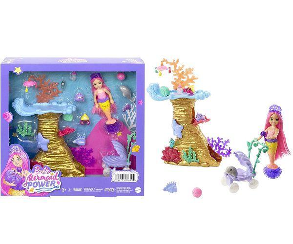 Boneca Barbie Mermaid Power Parquinho da Sereia Chelsea - Mattel ...
