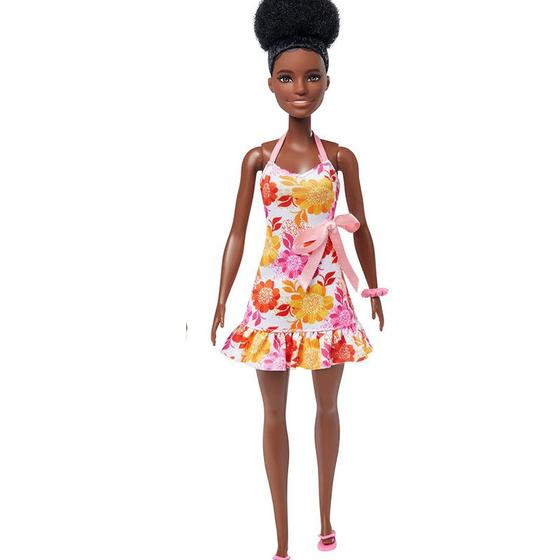 Boneca Barbie Negra Loves the Ocean Vestido de Verão GRB35 HLP93 ...