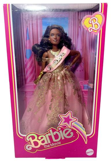 Boneca Barbie Negra Presidente Coleção Made To Move Articulada Filme ...