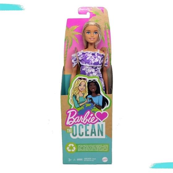 Boneca Barbie Praia Ecológica GRB36 Mattel - Boneca Barbie - Magazine Luiza
