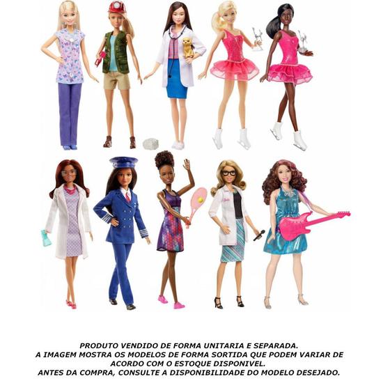 Boneca barbie profissoes dvf50 - MATTEL - Boneca Barbie - Magazine Luiza