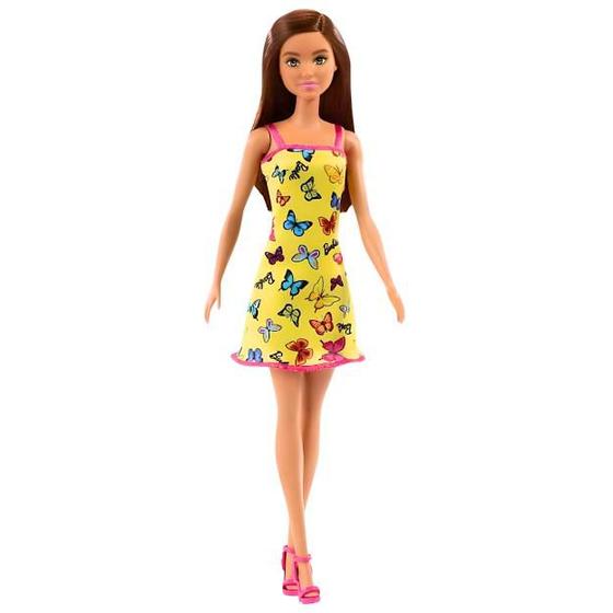 Boneca Barbie Vestido Com Borboletas Fashion T7439 Mattel - Bonecas ...