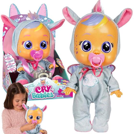 Boneca Bebe Cry Babies Jenna Chora Lagrimas C/ Som E Pijama - Multikids ...