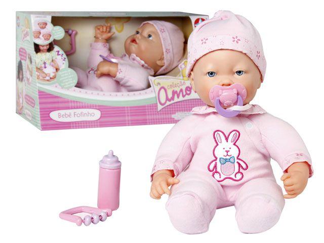 Boneca Bebê Fofinho Rosa - Estrela - Boneca Bebê - Magazine Luiza