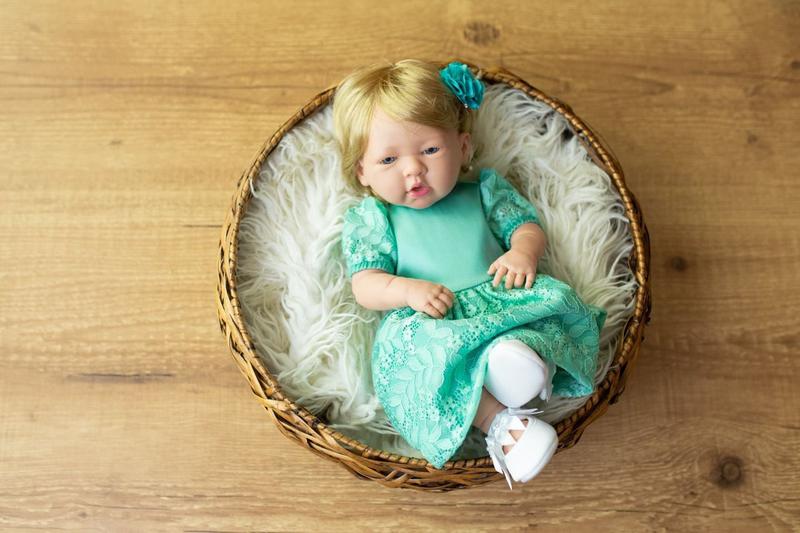 Boneca Bebê Realista Reborn Maitê Loira Mel Enxoval com 17 itens - Toda ...