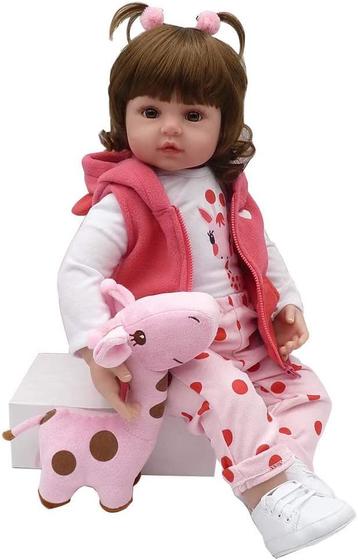 Boneca Bebê Reborn Laura Baby Isadora com Acessórios - Asgard - Bonecas ...