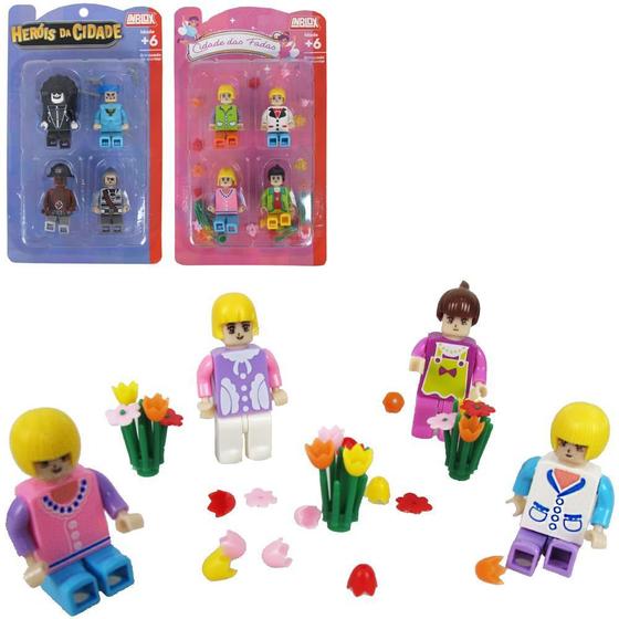 Bonecaboneco Monta E Desmonta Inblox 4 Pecas Com Acessorios Ark Brasil Bonecos Magazine Luiza