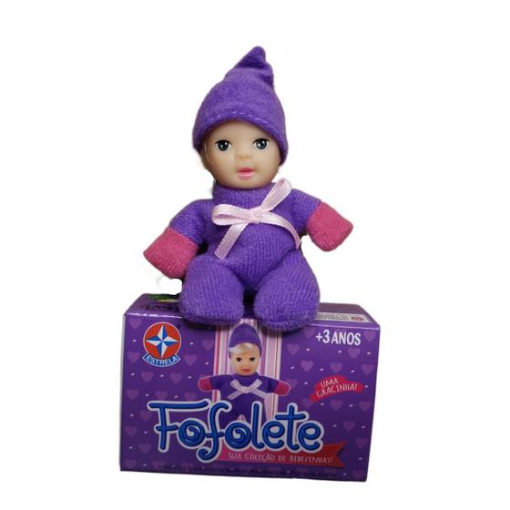 Boneca Bonequinha Fofolete Gracinha Da Estrela Violeta - Bonecas ...