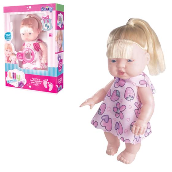 Boneca Brinquedo de Menina Lily Frases Fala Com Voce Frases Carinhosas ...