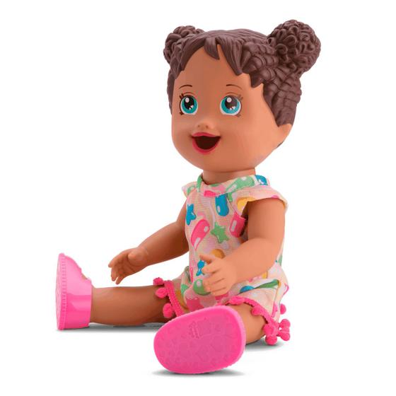 Boneca Café Da Manha Come E Faz Caquinha Morena - DIVERTOYS - Bonecas ...