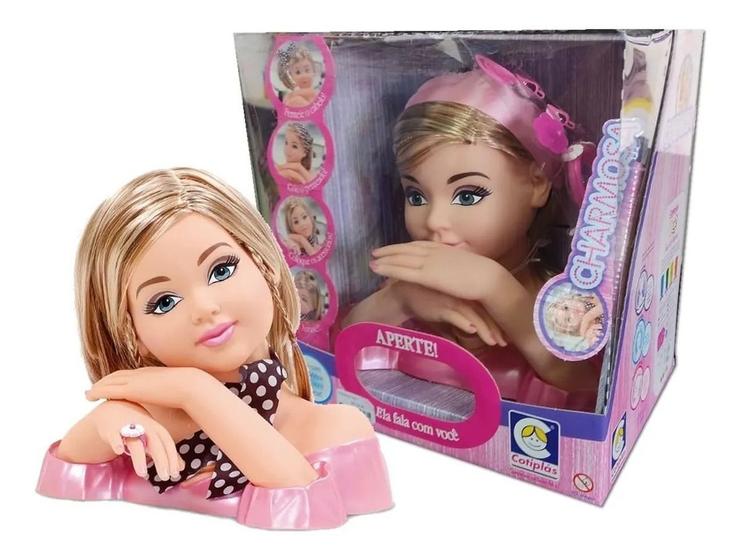 Boneca Charmosa Busto Ela Fala Com Você - Cotiplás 1603 - Cotiplas ...