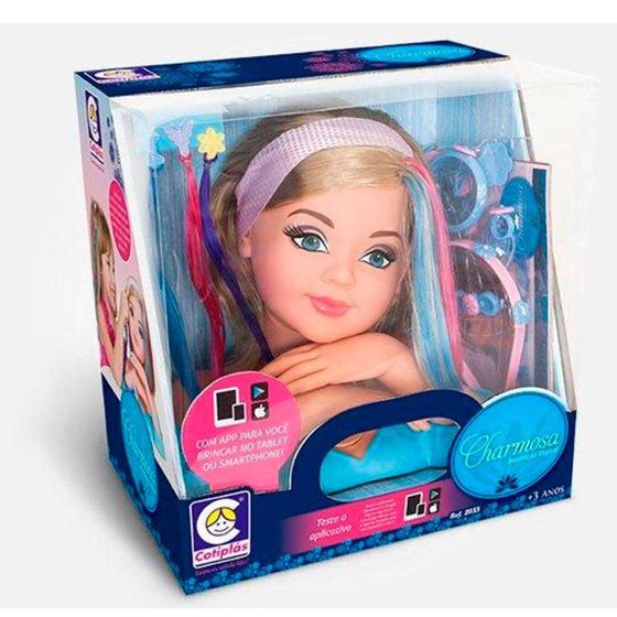 Boneca Charmosa Cotiplás - Bonecas - Magazine Luiza