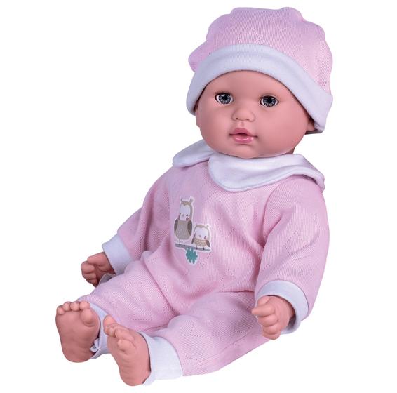 Boneca Coleção Te Amo Bebê Menina Mini Abre E Fecha O Olho - Super Toys ...