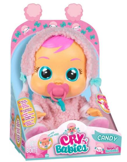 Boneca Cry Babies Candy BR1404 - Multikids - Bonecas - Magazine Luiza