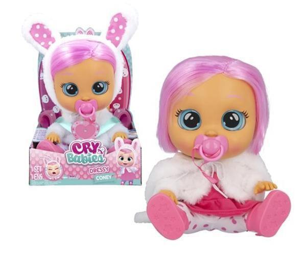 Boneca Cry Babies Dressy Coney - Multikids Br1873 - Multilaser ...