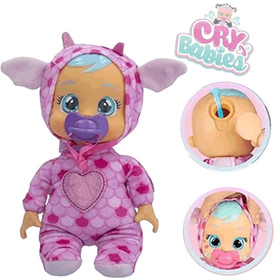 Boneca Cry Babies Mini Tiny Cuddles Dragão Bruny Multikids - Bonecas ...