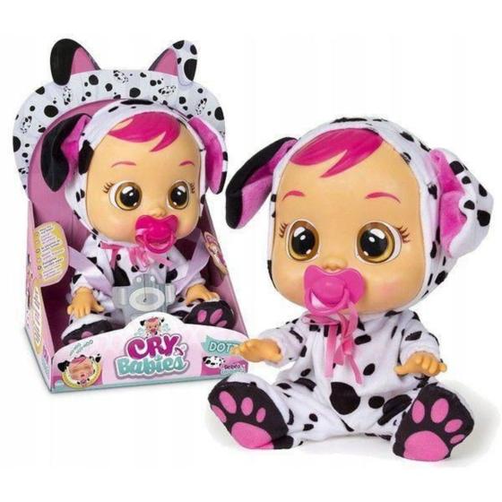 Boneca CRY Babies Multikids Fantasy Bebê com Chupeta Chora Lágrimas de ...