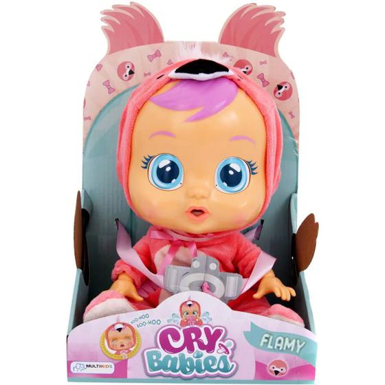 Boneca Cry Babies Que Chora de Verdade Para Bebe - Multikids ...