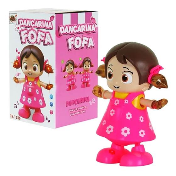 Boneca Dançarina Fofa Com Luzes E Som Que Canta E Dança Toy King ...